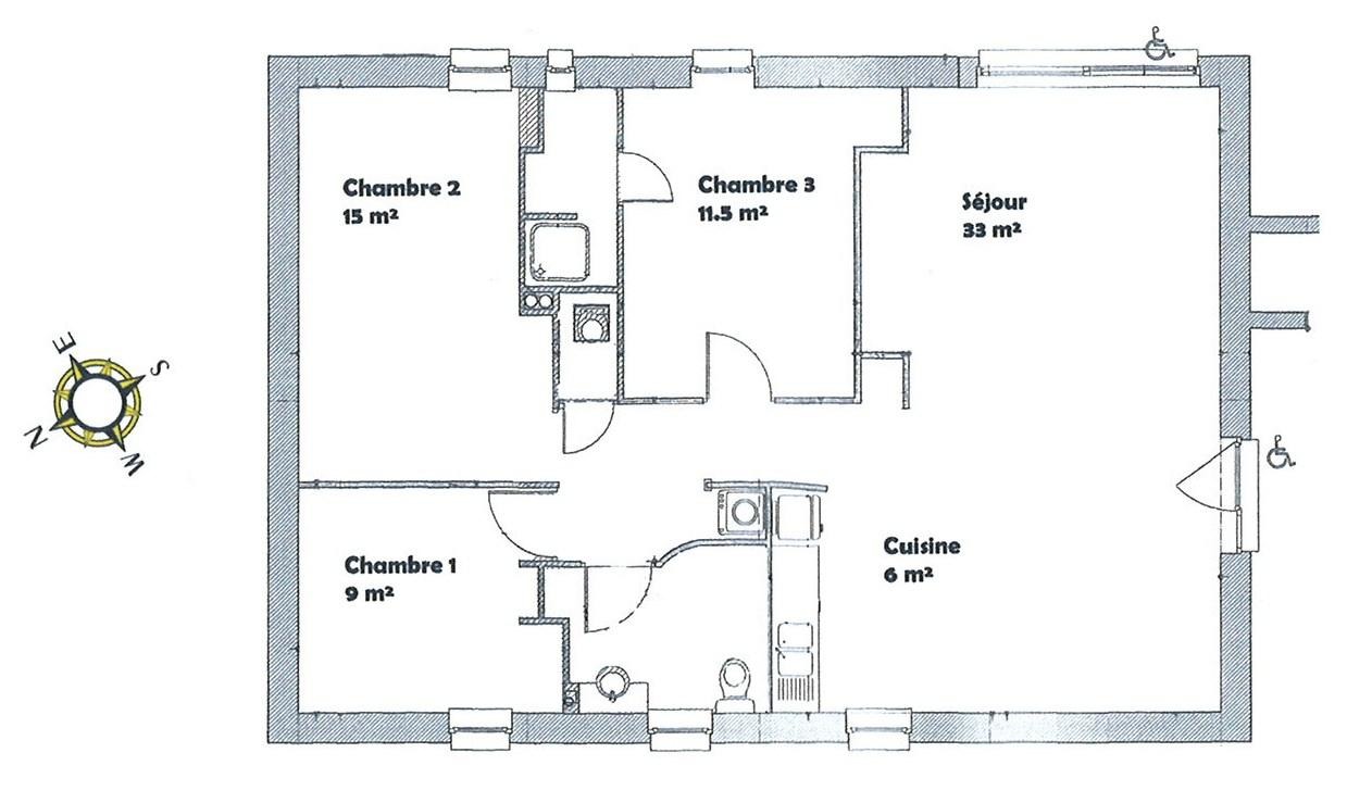 Location Gîte 338100 à La Riviere - Gîtes de France Alpes